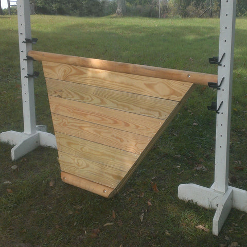 Arrowhead Wooden Horse Jump– Platinum Jumps