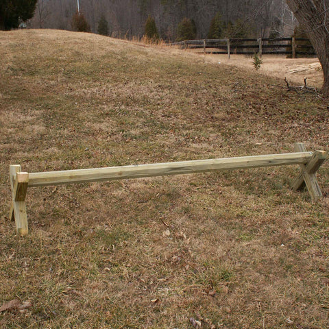 All in One Cut Cavaletti Horse Jumps– Platinum Jumps