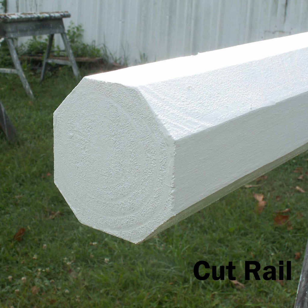 10ft Solid Colored CUT Rails/Poles Wood Horse Jumps– Platinum Jumps