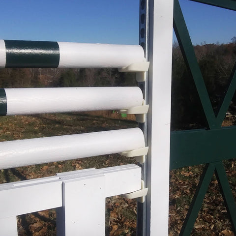 Triple Triangle 1 Jump Package Wood Horse Jumps 10ft #610NB– Platinum Jumps